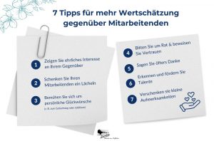 Wertschätzung für Mitarbeitende | Beispiele, Sprüche & Tipps