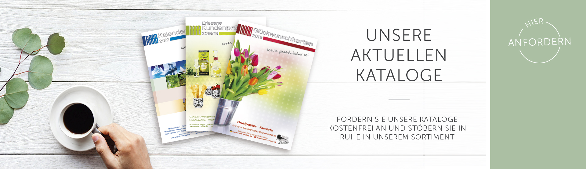 Klapp- & Grußkarten online drucken · Präsente & mehr | Raab-Verlag